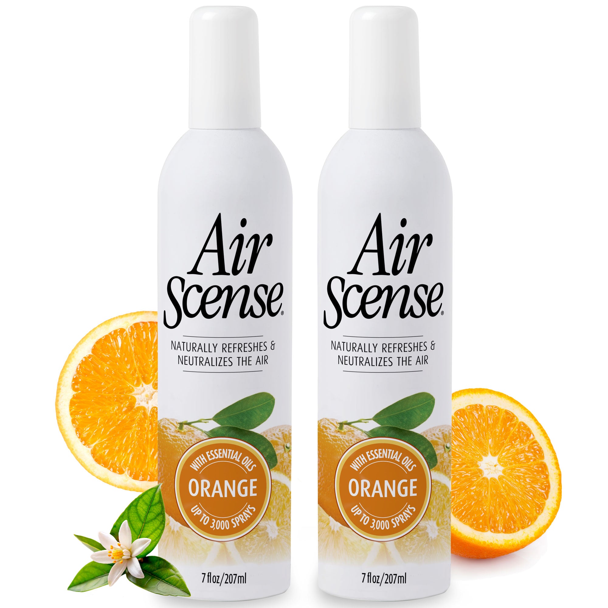 Air Scense Orange | Natural Citrus Car Air Freshener And Neutralizer