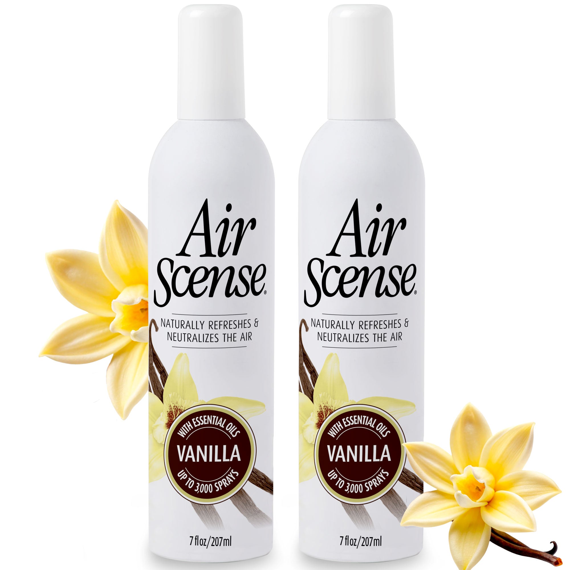 Air Scense Vanilla | Essential Oil Air Refreshment Spray For Odors